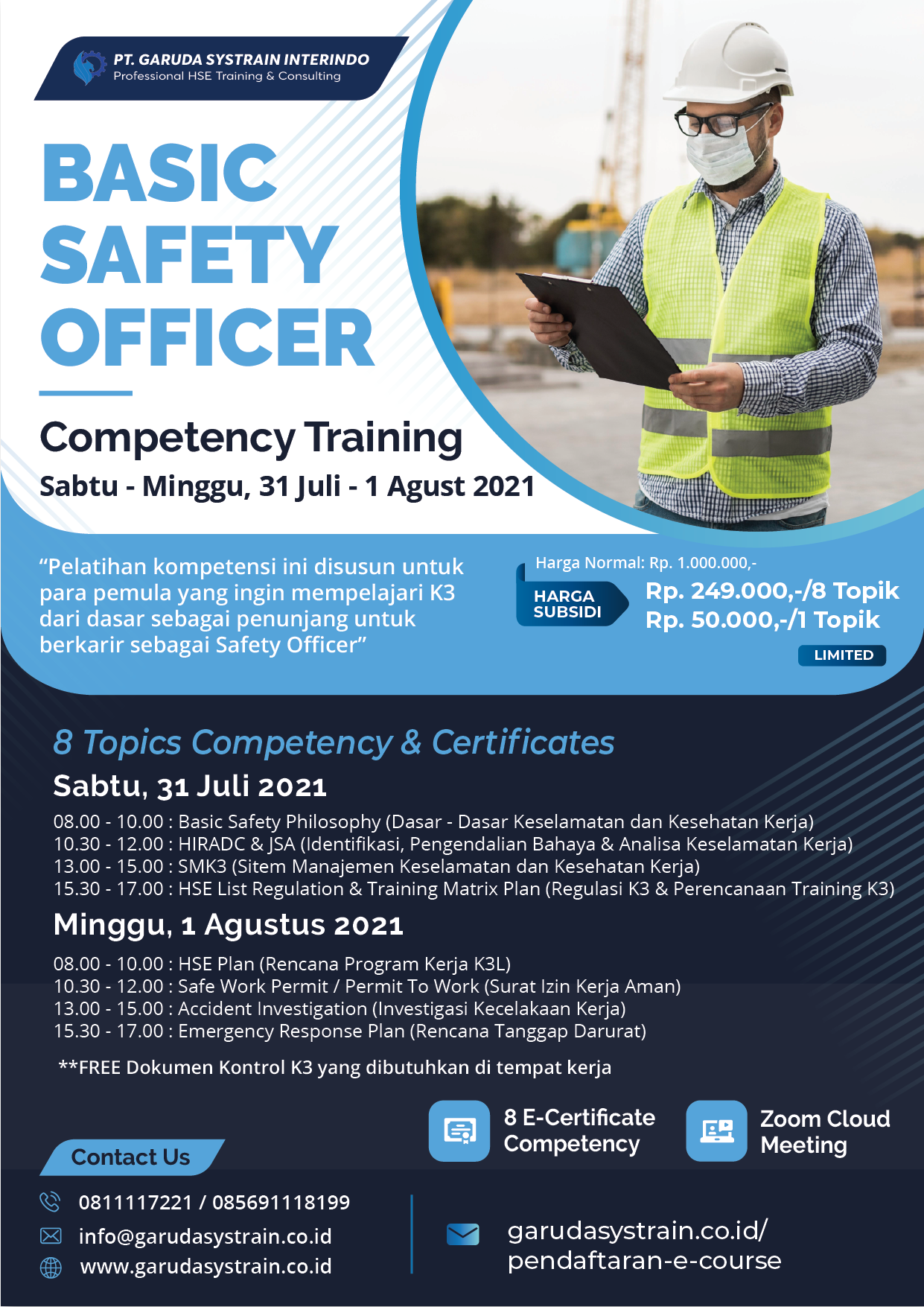 Garuda Systrain Interindo - Safety Training & Consultant | Pelatihan dan Konsultasi K3 ...